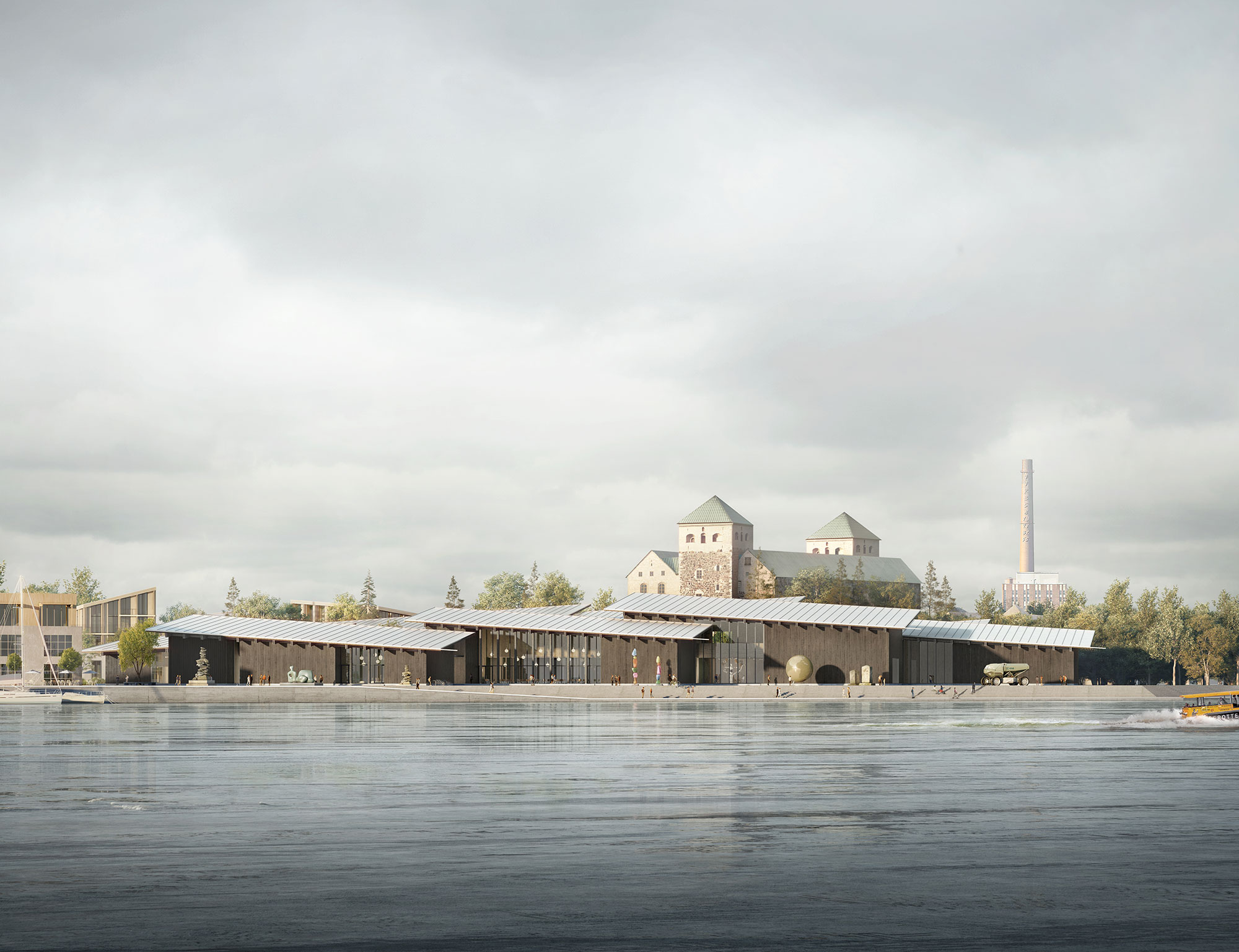 New Museum of the History and the Future in Turku, Finland – Landscape ...
